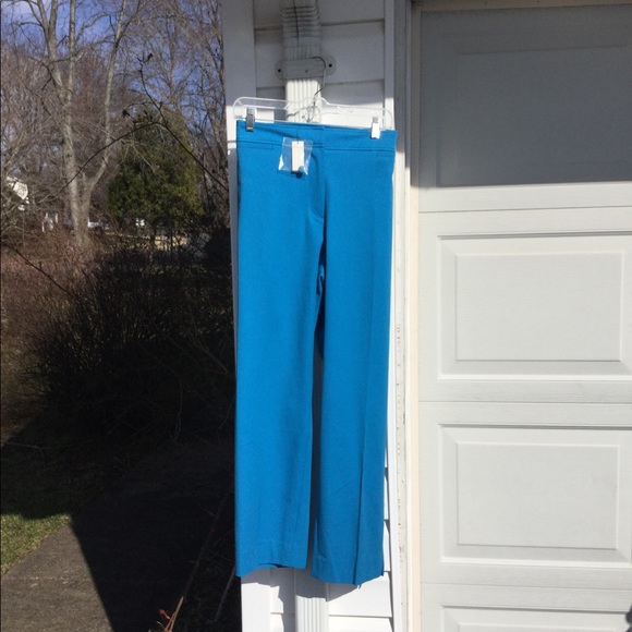 Talbots | Pants & Jumpsuits | Nwt Talbots Turquoise Blue Ankle Length ...